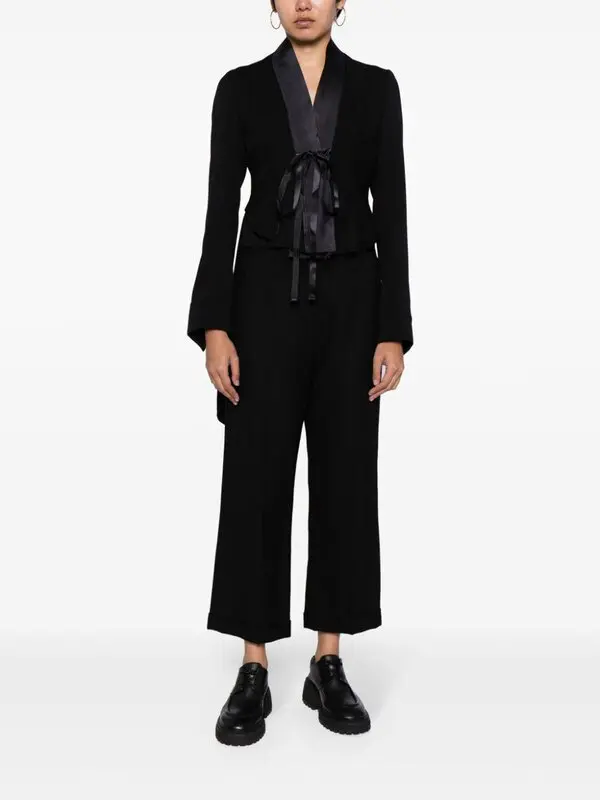 MARC LE BIHAN Asymmetric Tie-fastening Jacket