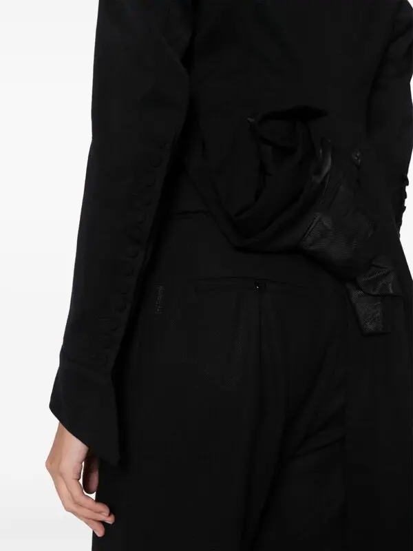 MARC LE BIHAN Asymmetric Tie-fastening Jacket