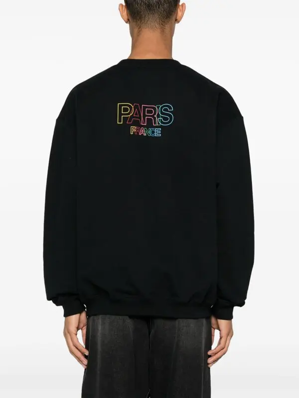 VTMNTS Logo-print Crew-neck Sweatshirt