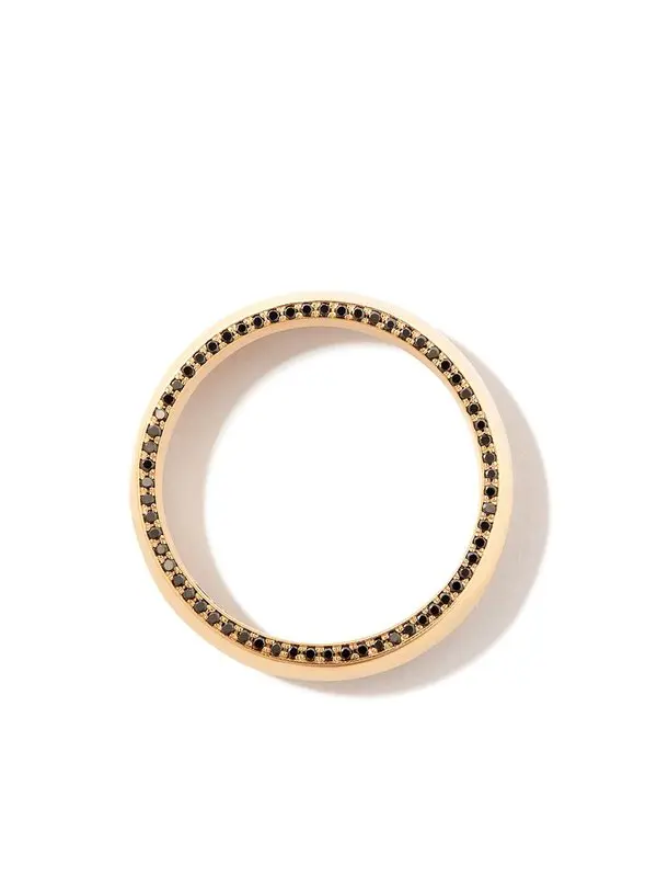 Lizzie Mandler 18kt Diamond Cigar Band