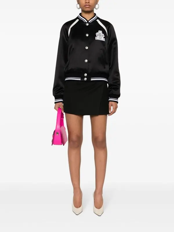 Alessandra Rich Logo-patch Padded Jacket