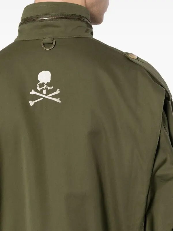 MASTERMIND WORLD Logo-print Jacket - Green