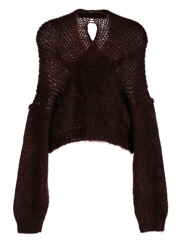 Isabel Benenato Open-knit Jumper