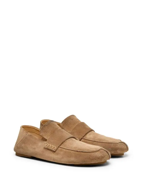 Marsèll Toddone Suede Loafers - Brown