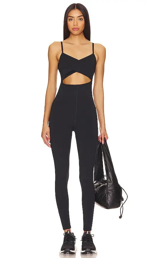 WELLBEING + BEINGWELL Flowwell Saylor Jumpsuit - Black