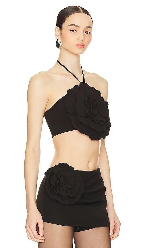 LOVERS AND FRIENDS Zora Halterneck Crop Top