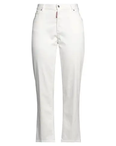 Dsquared2 Boyfriend Jeans In Stretch Denim - White