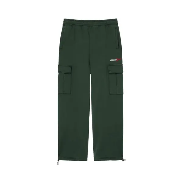 StüSsy Sport Cargo Fleece Pant 'Forest - Green | Editorialist
