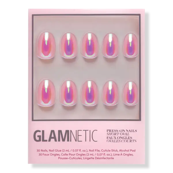 GLAMNETIC Prism Press-on Nails - One-color