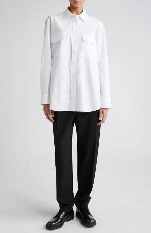 Partow Bacall Cotton Twill Pants