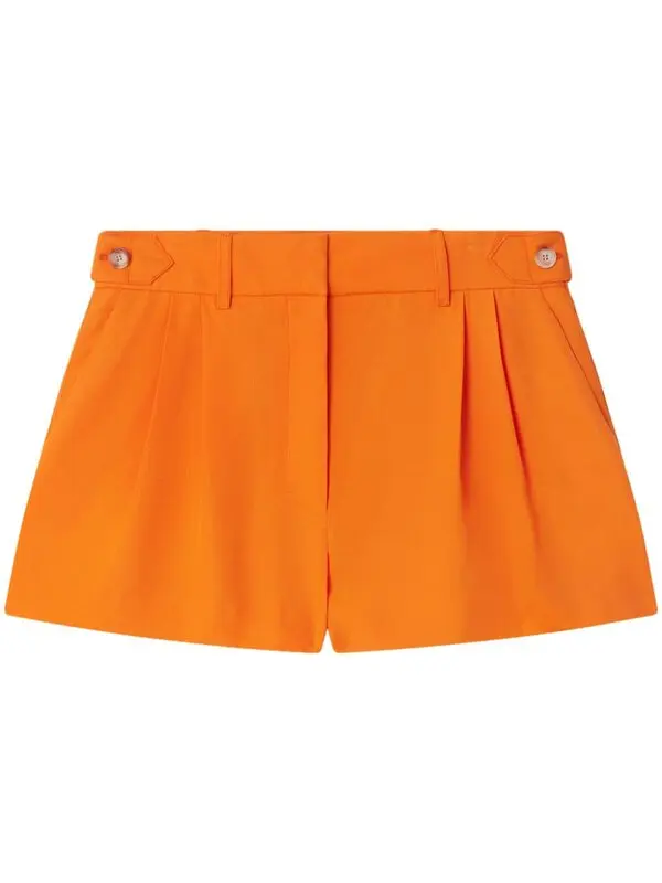 Stella McCartney Tailored Short Shorts - Orange
