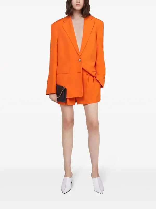 Stella McCartney Tailored Short Shorts - Orange