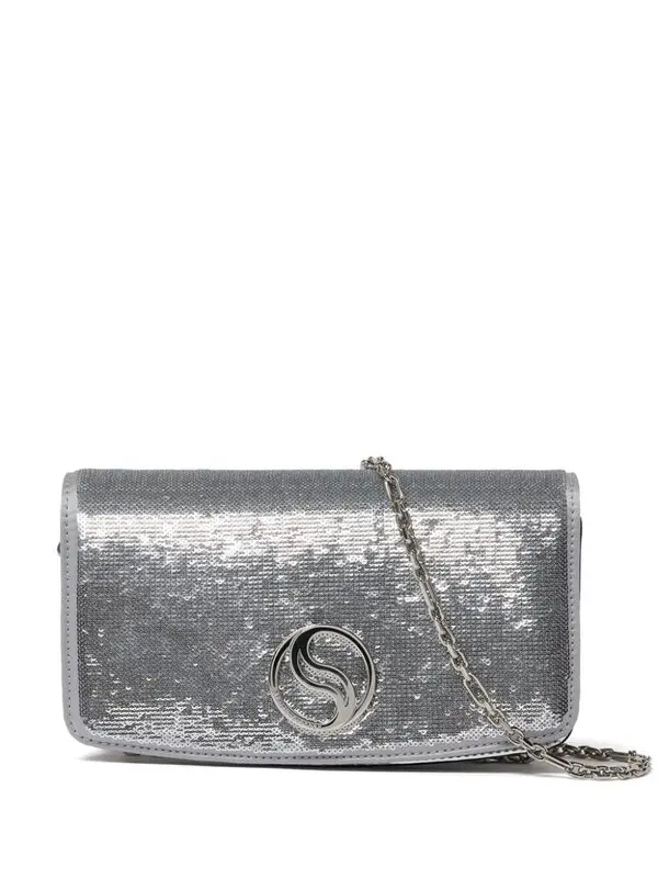 Stella McCartney S-wave Sequinned Crossbody Bag