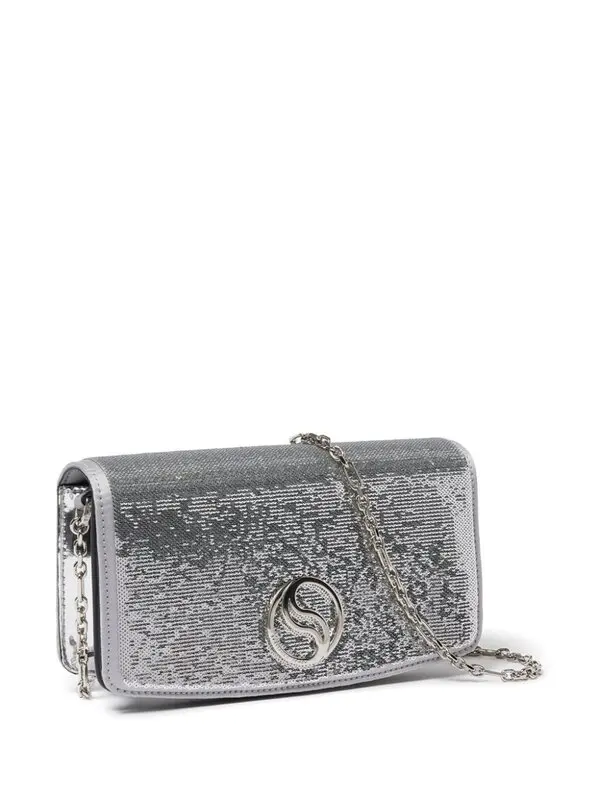 Stella McCartney S-wave Sequinned Crossbody Bag