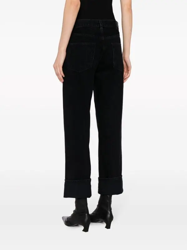 R13 Romeo Low-rise Boyfriend Jeans - Black