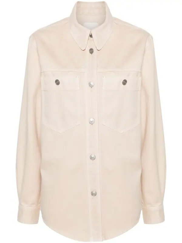 Isabel Marant Talbot Buttoned Shirt - Neutrals