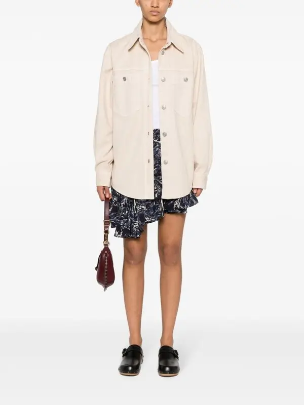 Isabel Marant Talbot Buttoned Shirt - Neutrals