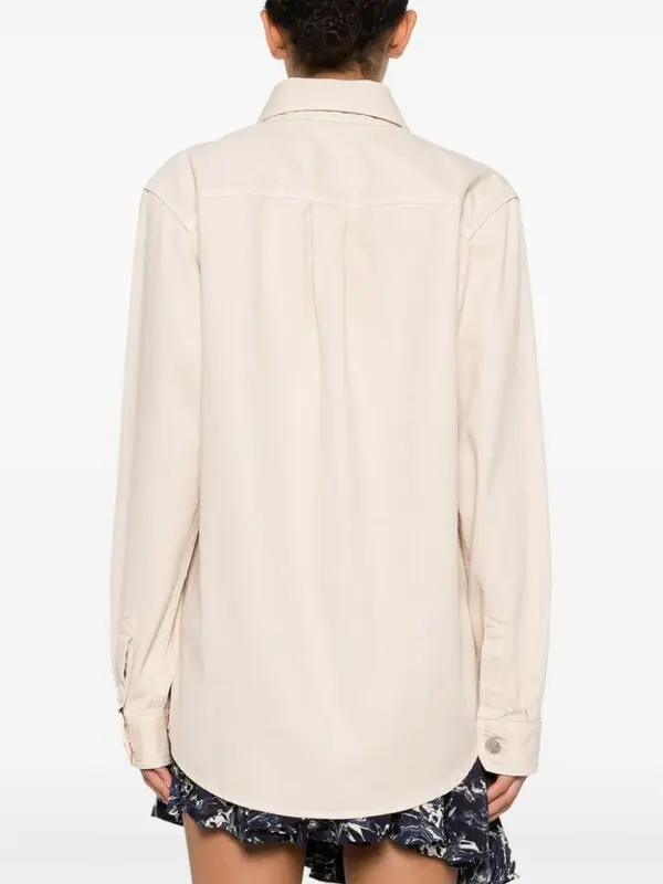 Isabel Marant Talbot Buttoned Shirt - Neutrals