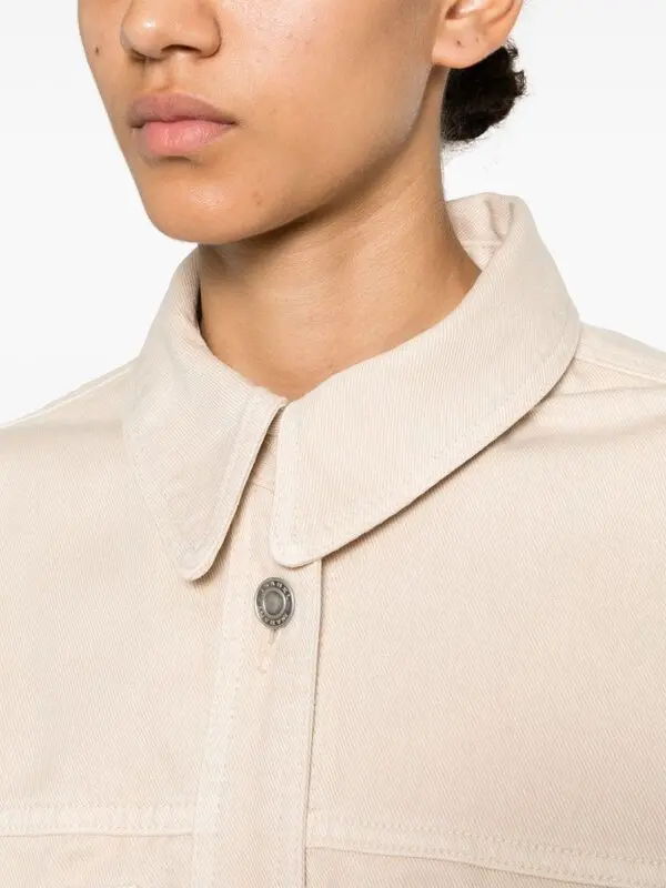 Isabel Marant Talbot Buttoned Shirt - Neutrals