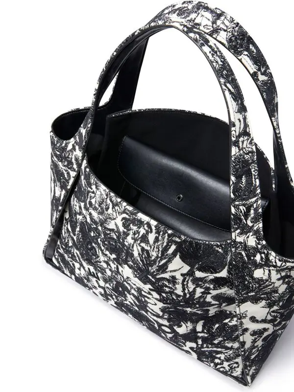 Stella McCartney Logo Fungi Forest-print Tote Bag