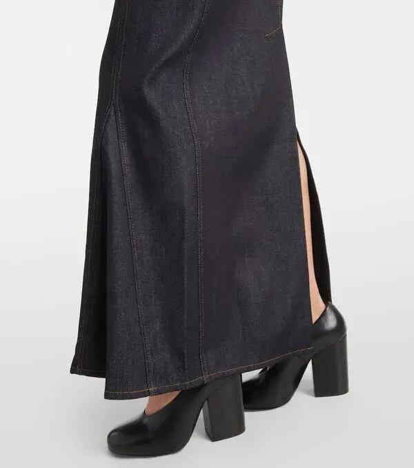 AYA MUSE Alis Denim Maxi Skirt