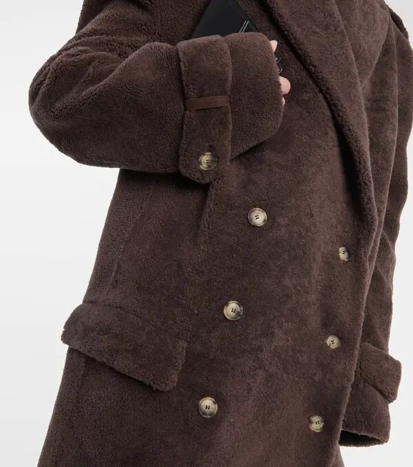 THE MANNEI Oversized Leather Coat
