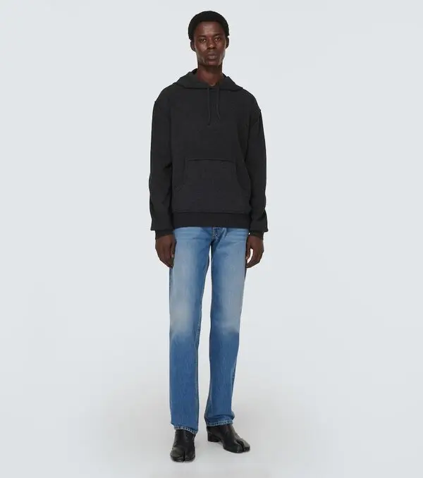 MAISON MARGIELA Wool And Cashmere Hoodie - Grey