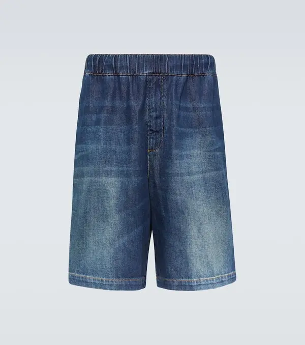 Valentino Garavani Denim Bermuda Shorts