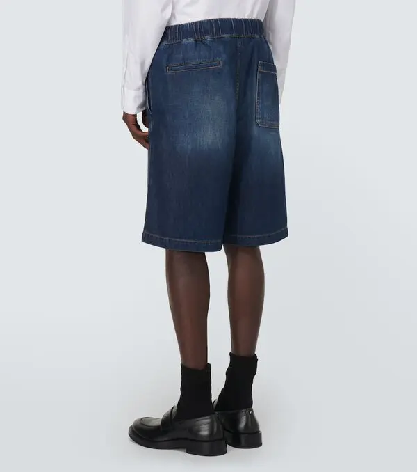 Valentino Garavani Denim Bermuda Shorts