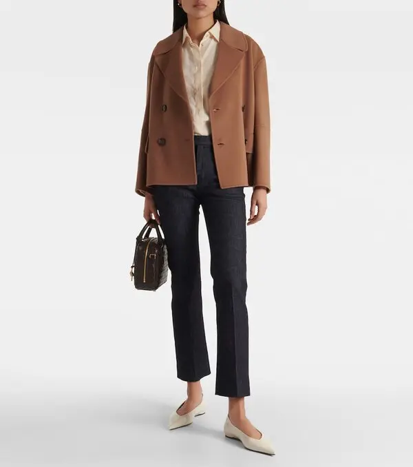 Max Mara Alan Cropped Flared Jeans
