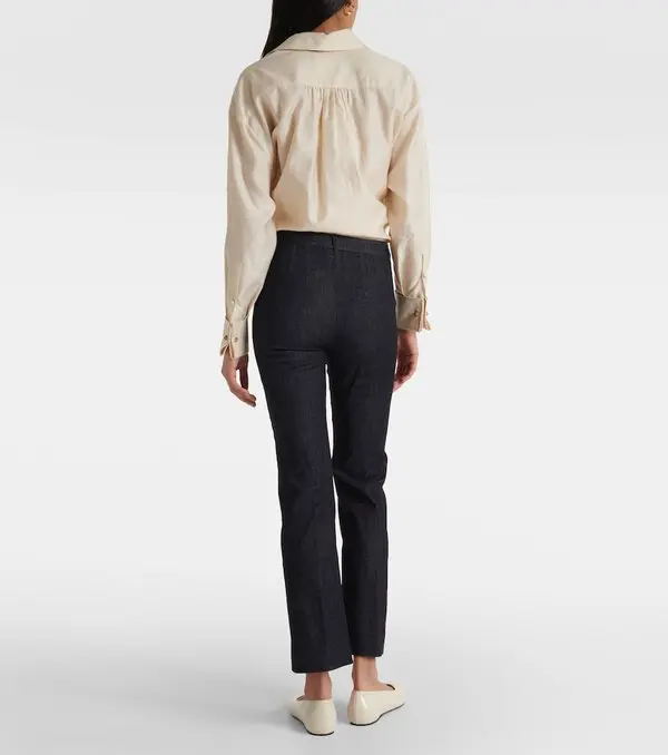 Max Mara Alan Cropped Flared Jeans