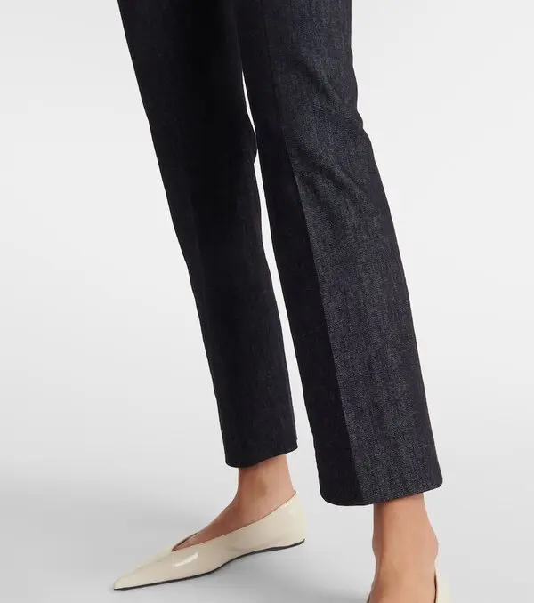 Max Mara Alan Cropped Flared Jeans