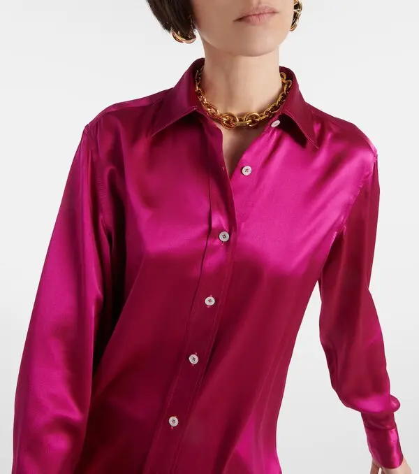 TOM FORD Silk Satin Shirt