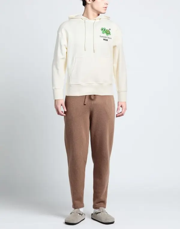 MSGM Organic Cotton Sweatshirt - White