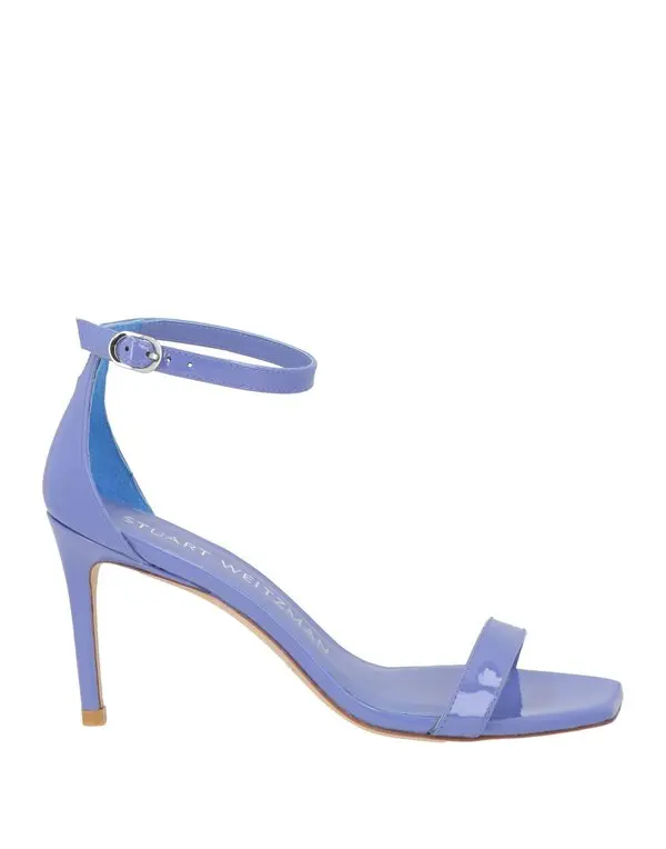 STUART WEITZMAN Sandals Size Leather - Purple