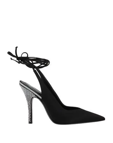 Attico Pumps With Buckle-fastening Ankle Strap - Black
