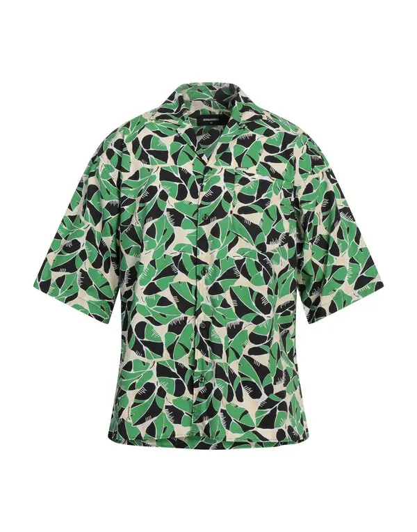 Dsquared2 Shirt Size Cotton - Green
