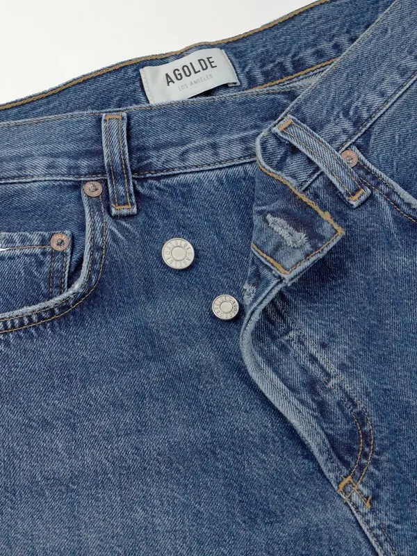 AGOLDE Criss Cross Boyfriend Recycled Jeans