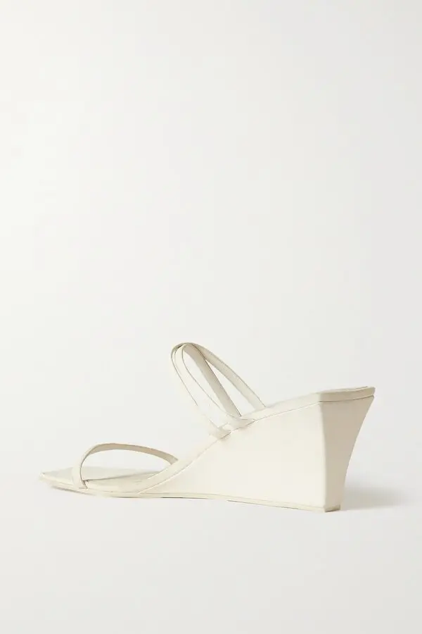 ST. AGNI Net Sustain Wedge Sandals