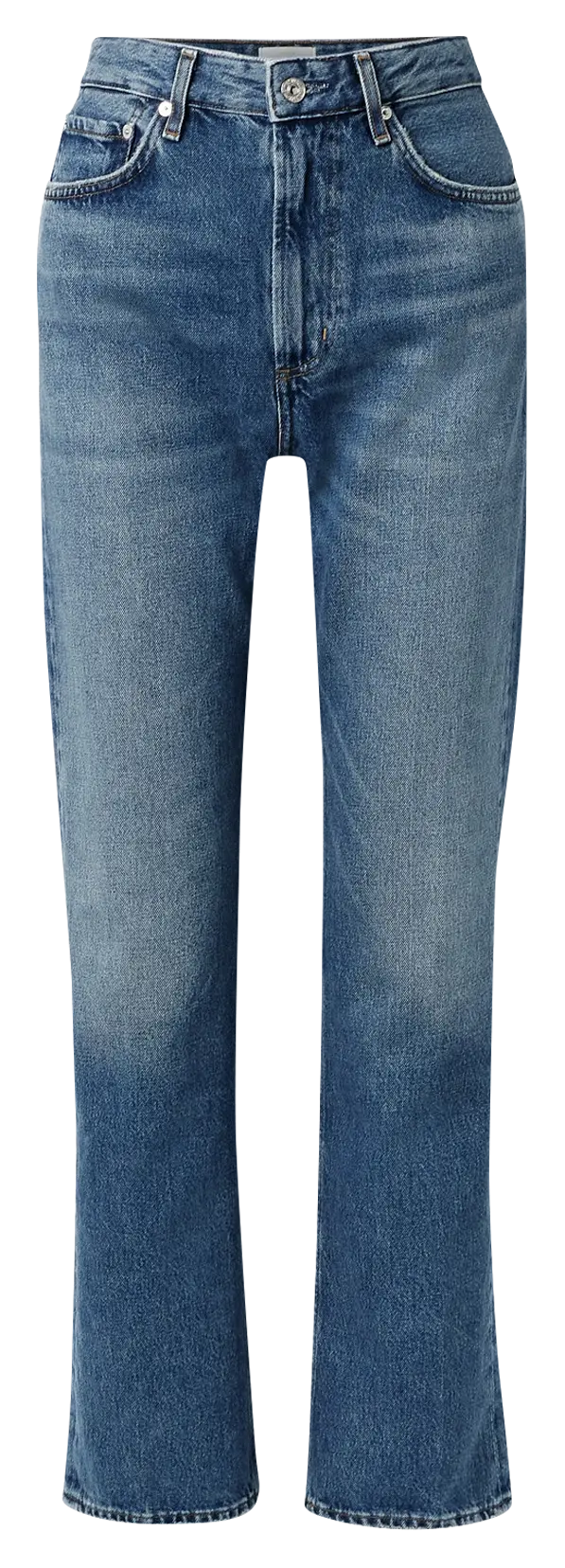 Citizens Of Humanity Zurie High-rise Straight-leg Jeans - Blue