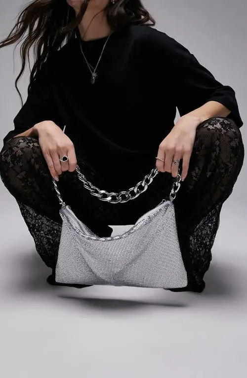 Topshop Mesh Shoulder Bag