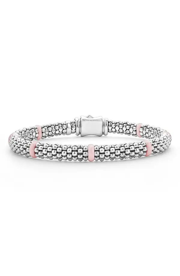 Lagos Caviar Ceramic Station Bracelet