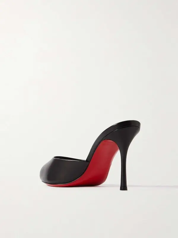 CHRISTIAN LOUBOUTIN Me Dolly 85 Leather Sandals - Black