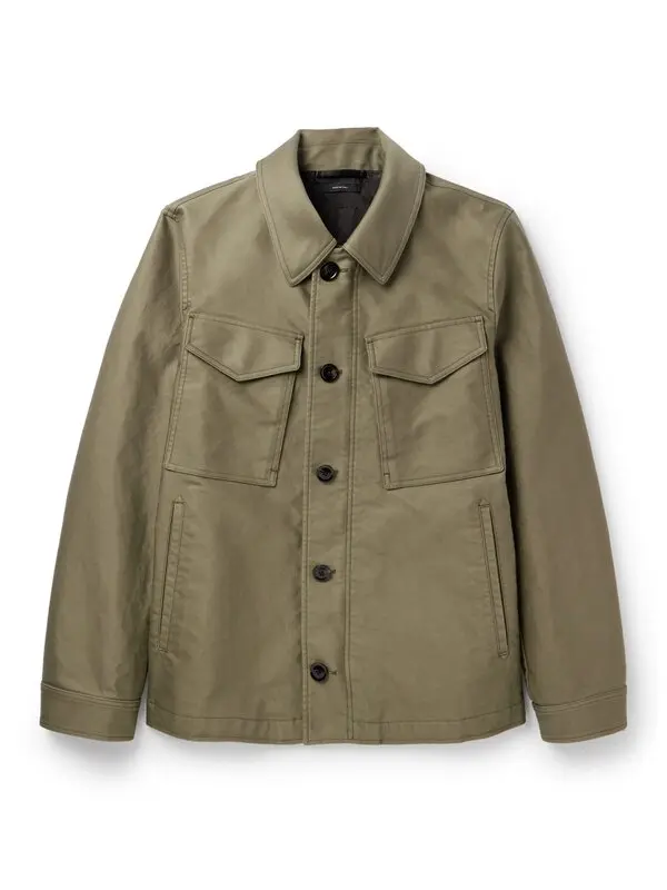 TOM FORD Cotton-twill Military Jacket