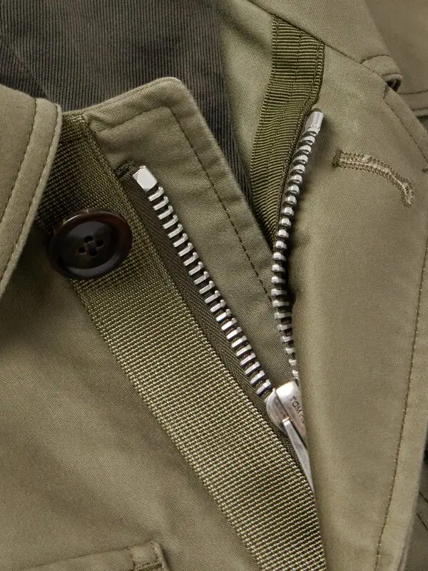 TOM FORD Cotton-twill Military Jacket