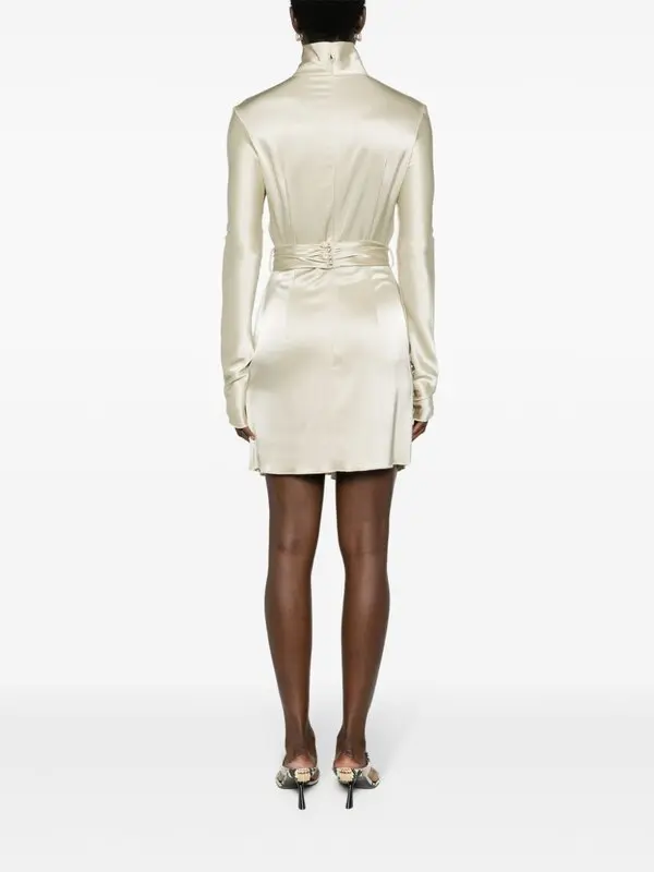 Nanushka Charon Twist-front Minidress