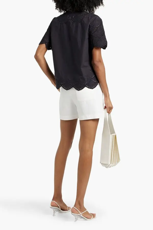Loulou De Saison Seto Twill Shorts - Off-white