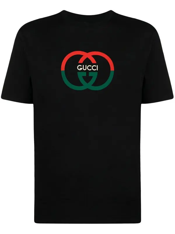 Gucci Logo-print Cotton T-shirt - Black | Editorialist