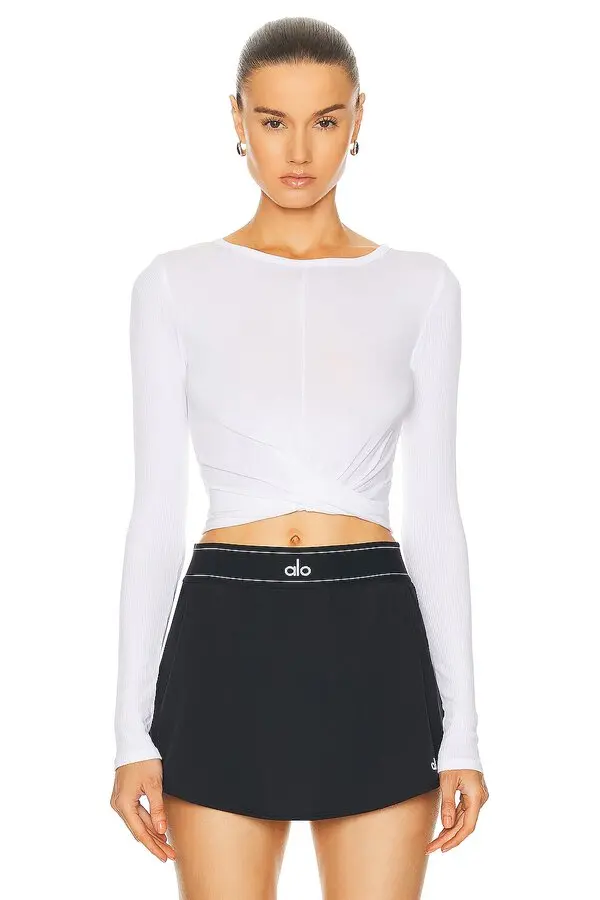 Alo Yoga Cover Long Sleeve Top