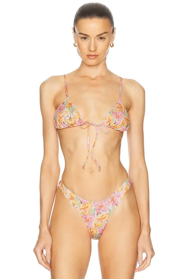 Heavy Manners X Elsa Hosk Triangle Bikini Top - Its In His Kiss